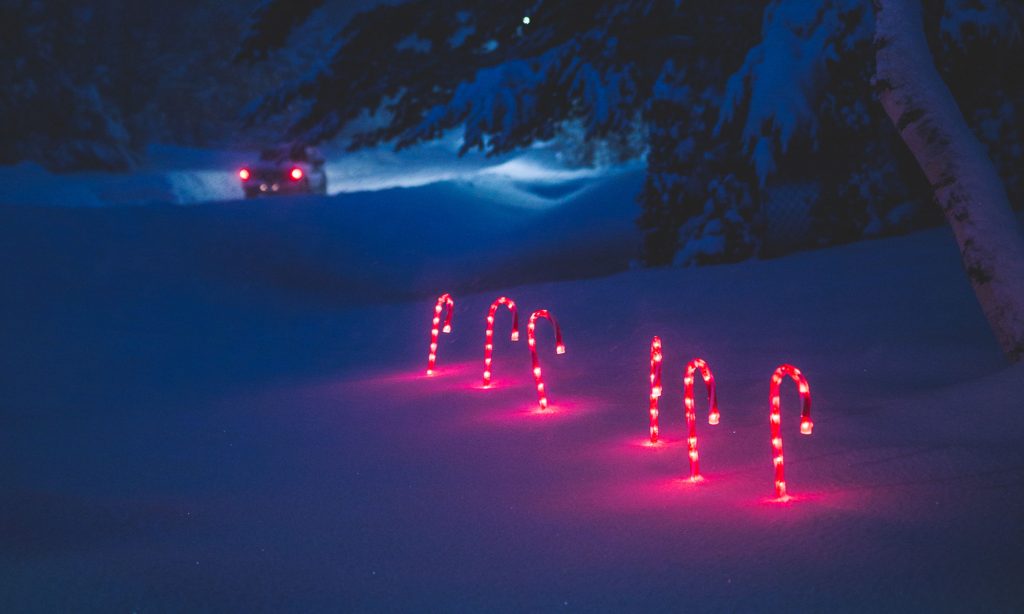 The Sensuous Appeal of Lighted Candy Canes | Christmas Display